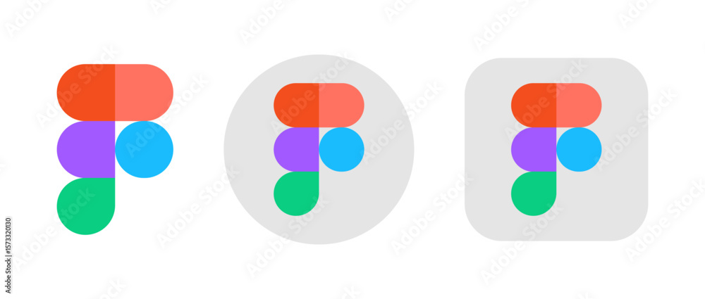 Figma Logo Icon – High-Resolution Vector Design Tool Figma Symbol for ...