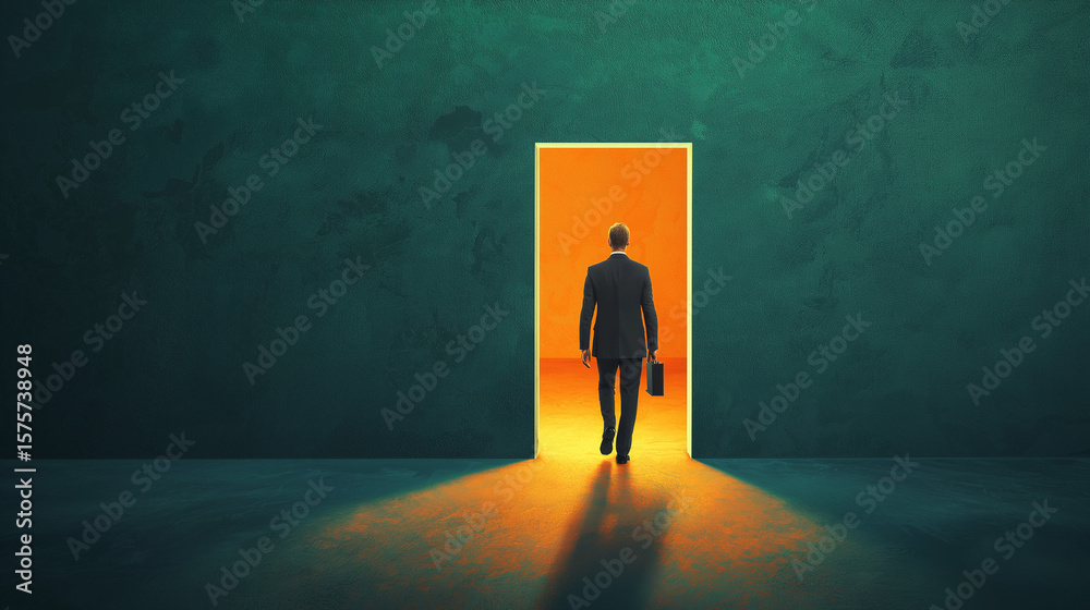 Ilustración de Stock 2026 concept art, goodbye concept, new start ...
