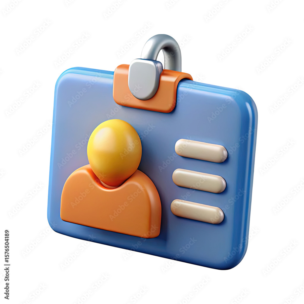 Secure access control id card badge employee identification ...