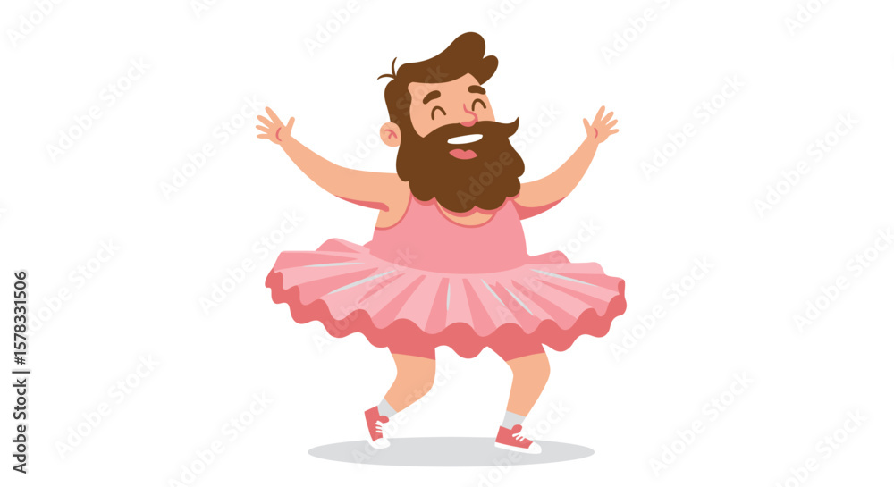 man in tutu