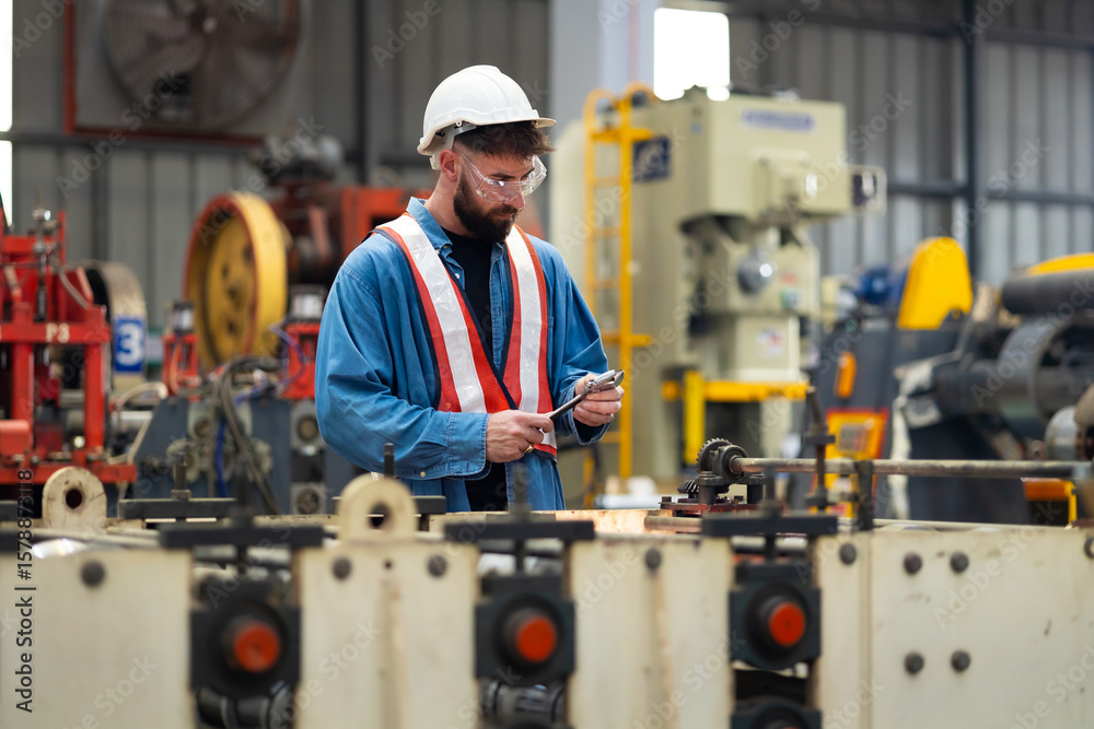 maintenance and service factory : Caucasian man Professional Mechanical ...