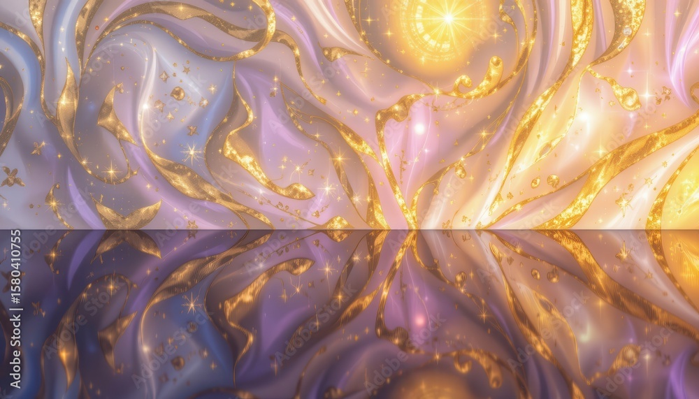 an elegant lgbt pride background mirroring reflection and connection ...