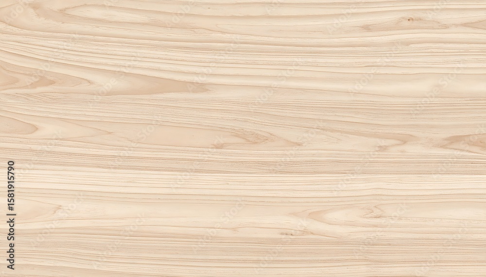 Pale wood grain texture with subtle horizontal lines and natural ...