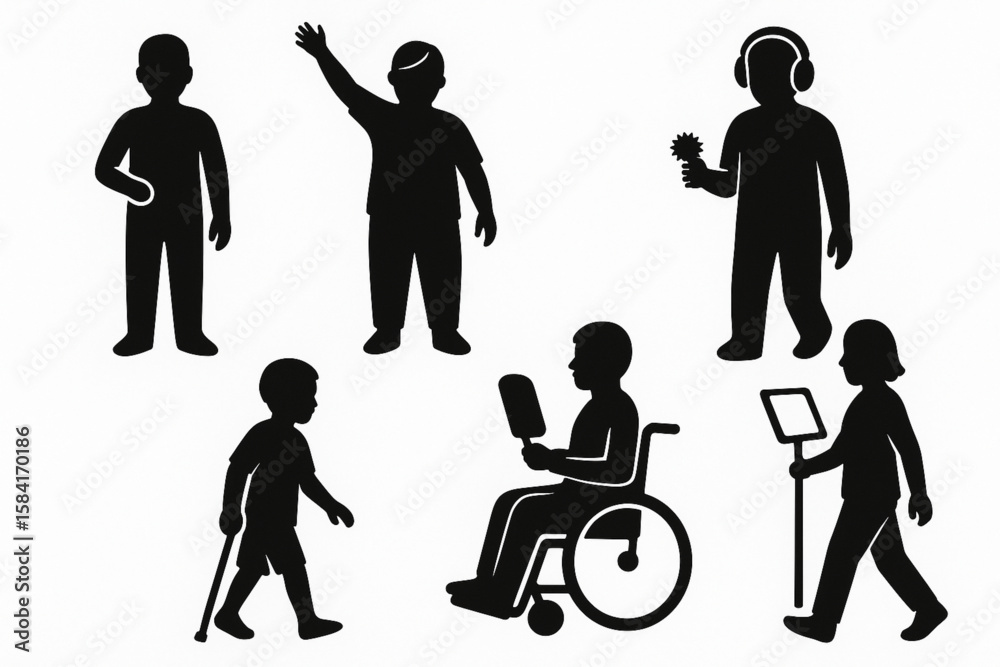 Empowering Silhouettes of Diverse People with Disabilities and ...
