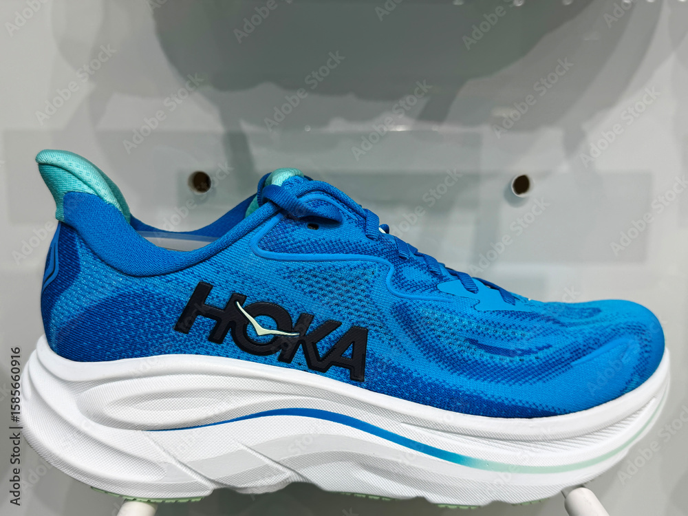 Shanghai,China-July 16th 2025: Hoka Clifton 10 running shoe in store ...