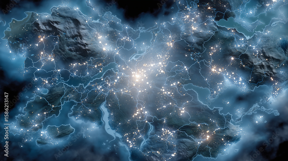 map of the lost self, soul cartography, fractured identity chart ...