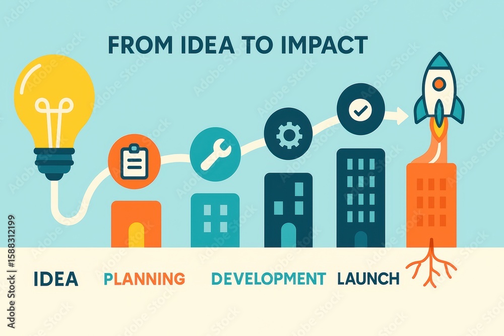 From Idea to Impact: Visual Journey Through Planning, Development, and ...