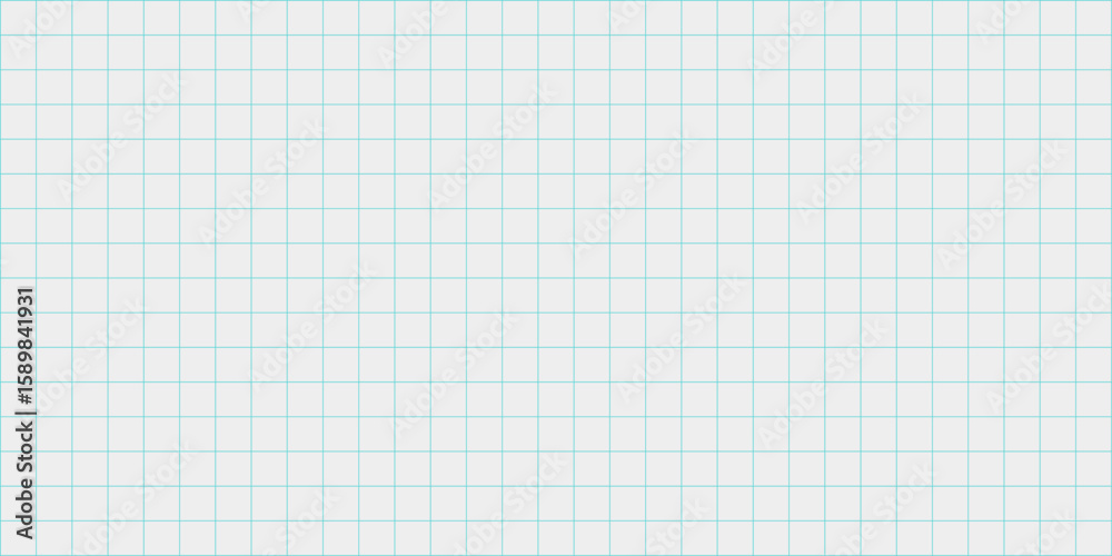 Seamless blue grid on white background, resembling classic graph paper ...