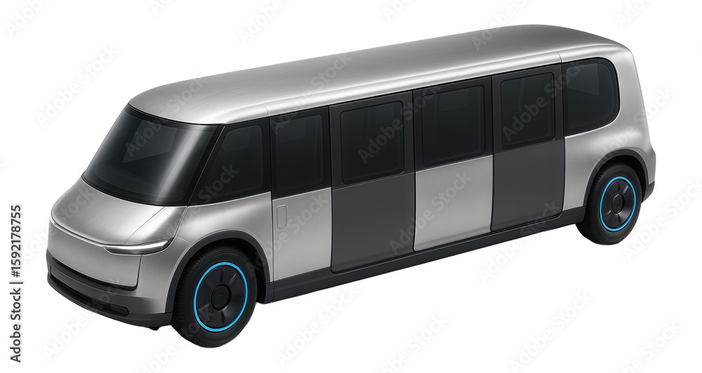 Shuttle taxi with elongated body and multiple entry points for ...