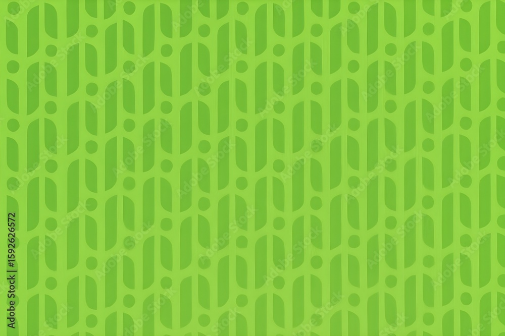Abstract seamless pattern of interlocking green geometric shapes and ...