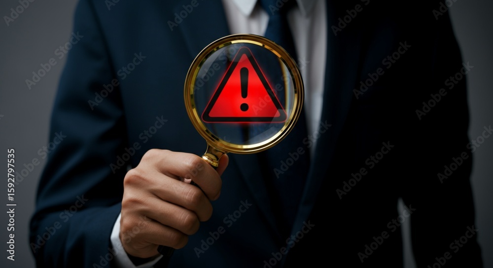 Security Alert Investigation – System Risk Warning Under Magnifying ...