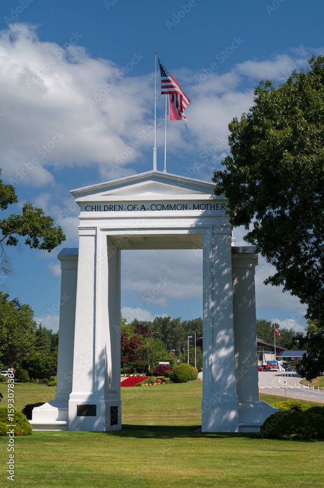 Peace Arch Historical State Park. The International Peace Arch is a 67 ...