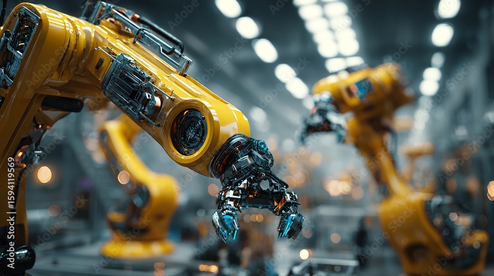 Precision unfolds as robotic arms dance in automated symphony of ...