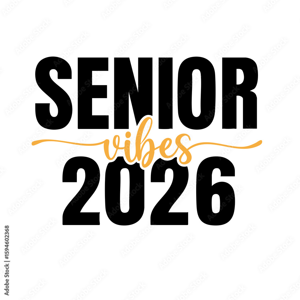 Illustration Stock Senior 2026 Graduation Bundle | Class of 2026 SVGs ...