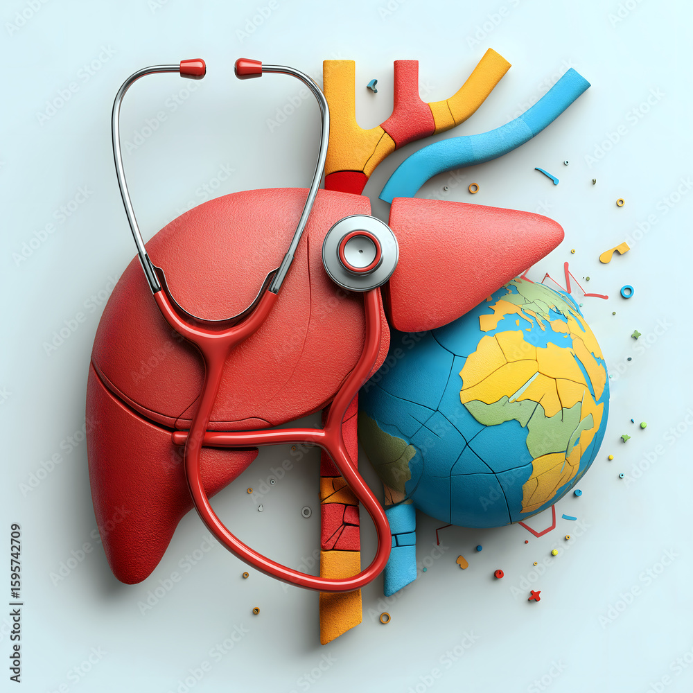 2025 World Hepatitis Day Public Welfare Visual - Global Liver Health ...