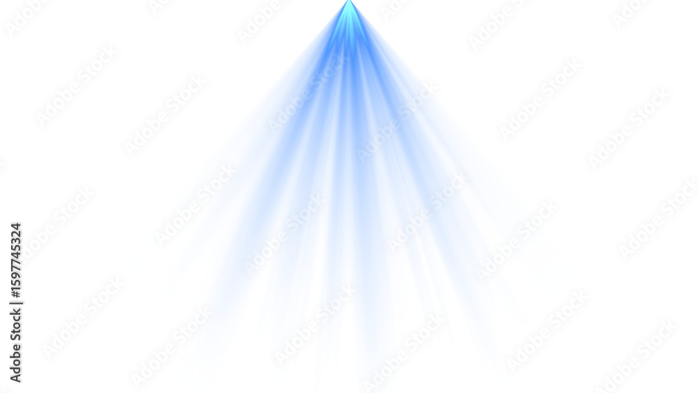 blue spot lights ray isolated on transparent background,png technology ...