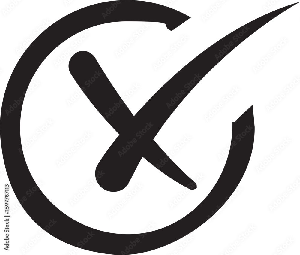 Check tick mark icon.tick sign accept select confirm correct agree ...