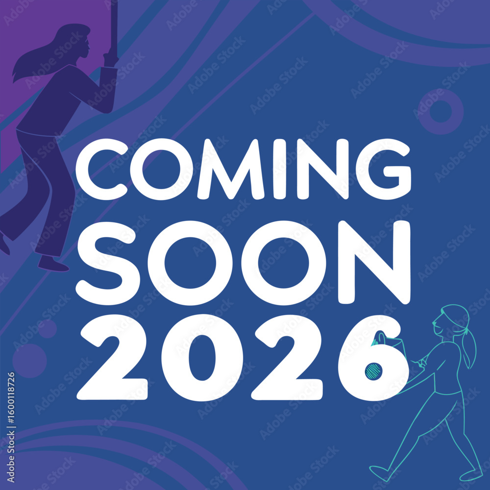 Exciting Announcement Anticipation of the Future Marked by an Image ...