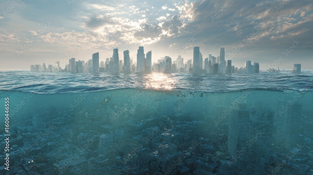 Rising ocean levels the submerged city and its implications for coastal ...