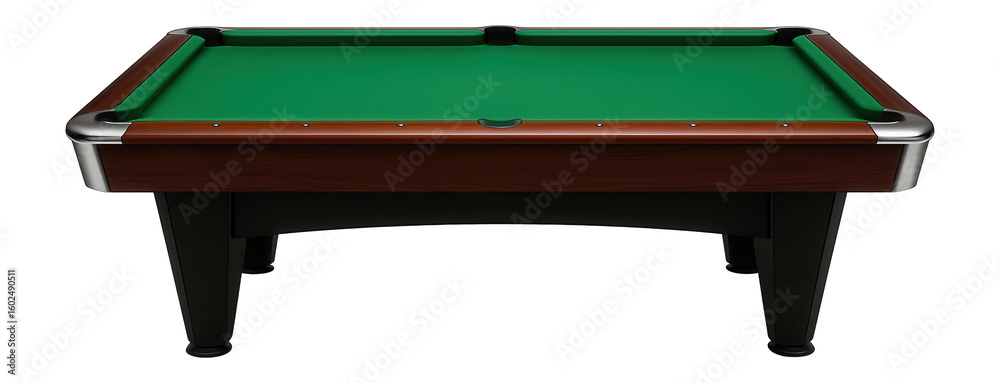 Professional tournament pool table with tournament-grade cloth and ...