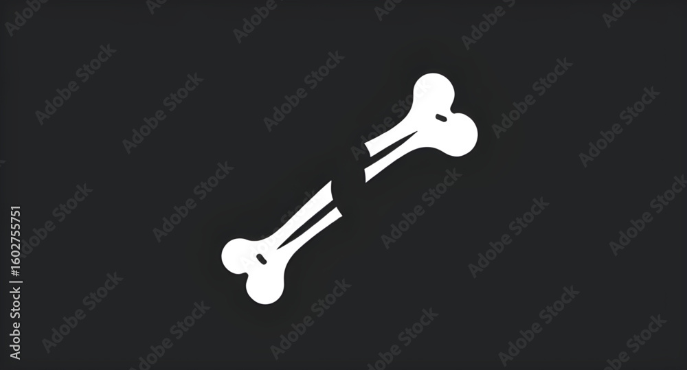 broken bone isolated, bone fracture clipart, human anatomy fracture ...