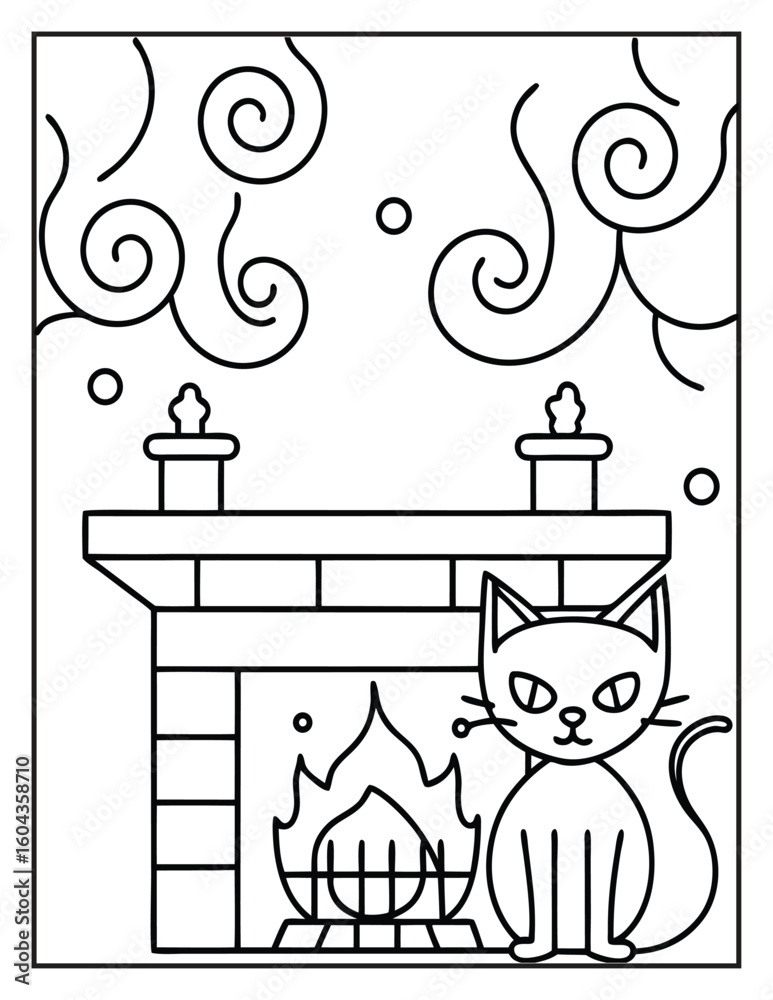 Halloween Coloring Page – Fun, Spooky, and Easy Designs for Kids and ...