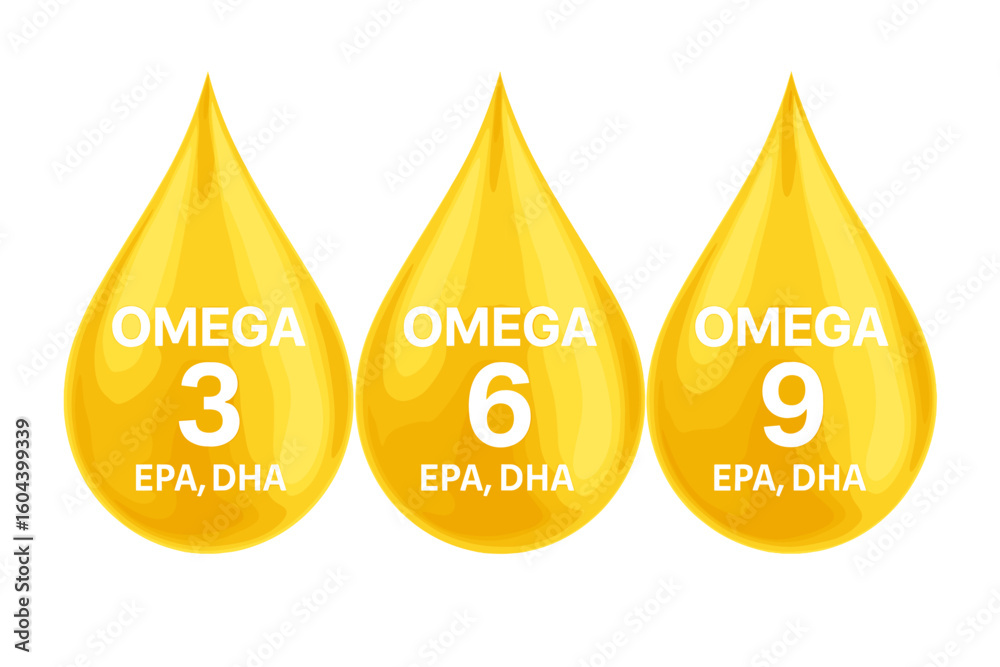 Golden Omega Fatty Acid Drops – Omega-3, Omega-6, Omega-9 ...