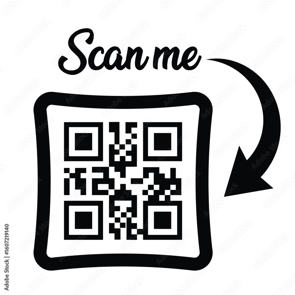 Scan QR code icon. Digital scanning qr code. QR code scan for ...