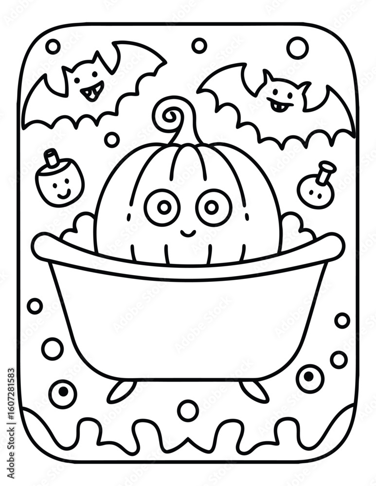 Halloween and Pumpkin Coloring Pages – Fun, Spooky, and Easy Designs ...