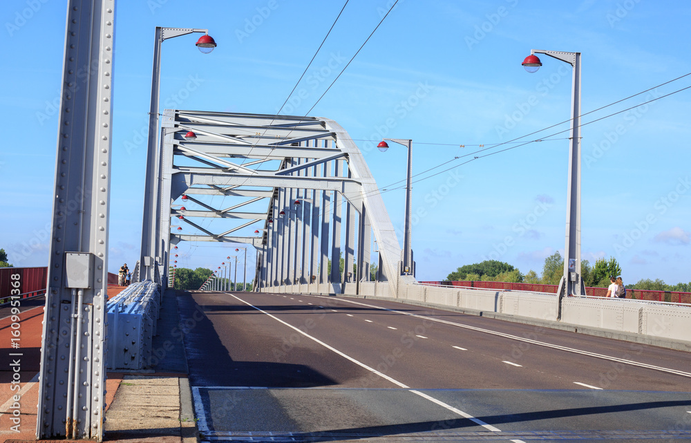 Arnhem Bridge, famous for the movie A bridge too far based on Operation ...