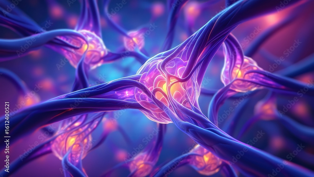 Neural networks transmit information through nerve impulses, creating ...