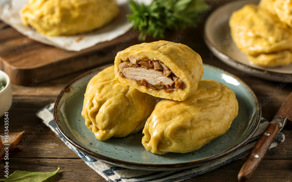 National cuisine of Belize - Souls. Baked patties made of corn dough ...