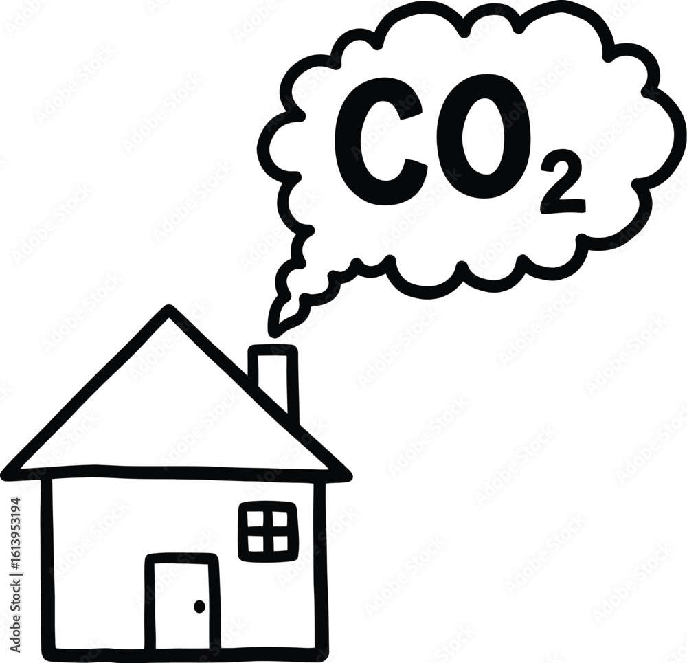 Understanding house co emissions carbon dioxide pollution and ...
