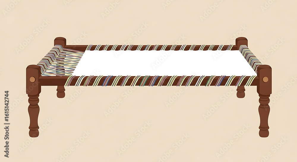 Find traditional charpai bed design indian cot furniture brown wooden ...