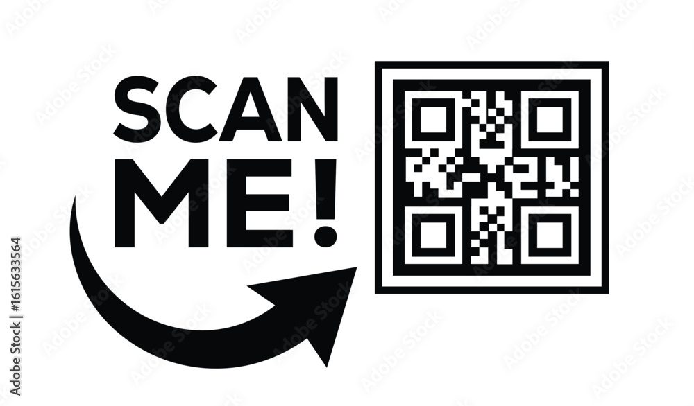 Scan QR code icon. Digital scanning qr code. QR code scan for ...