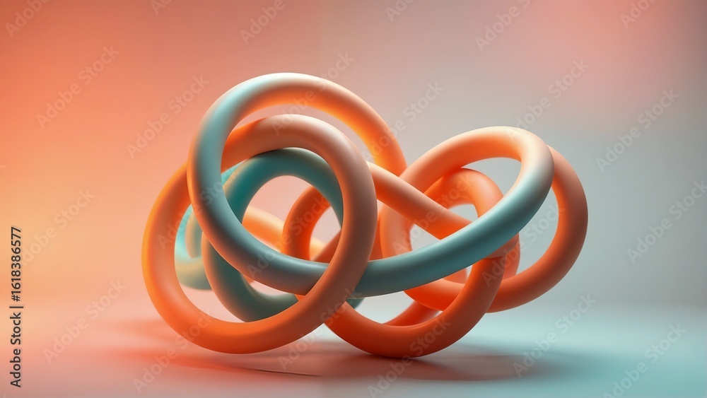 Unraveling the mystery: can you untangle this mesmerizing abstract art ...