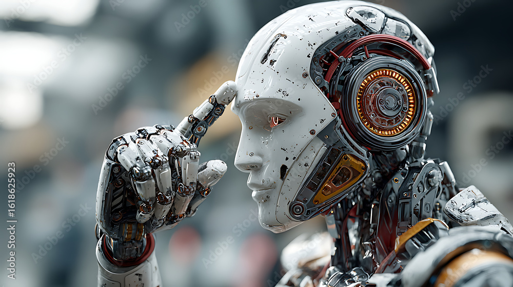 An AI agent acts as a virtual assistant, for support as an artificial ...