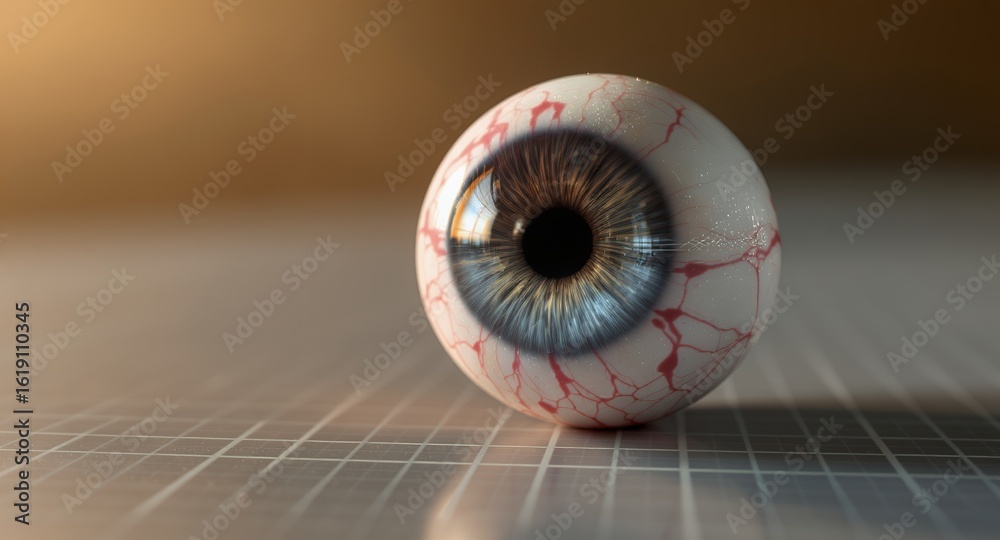 Intricate Human Eyeball Macro Detailed Vision Medical Anatomy and ...