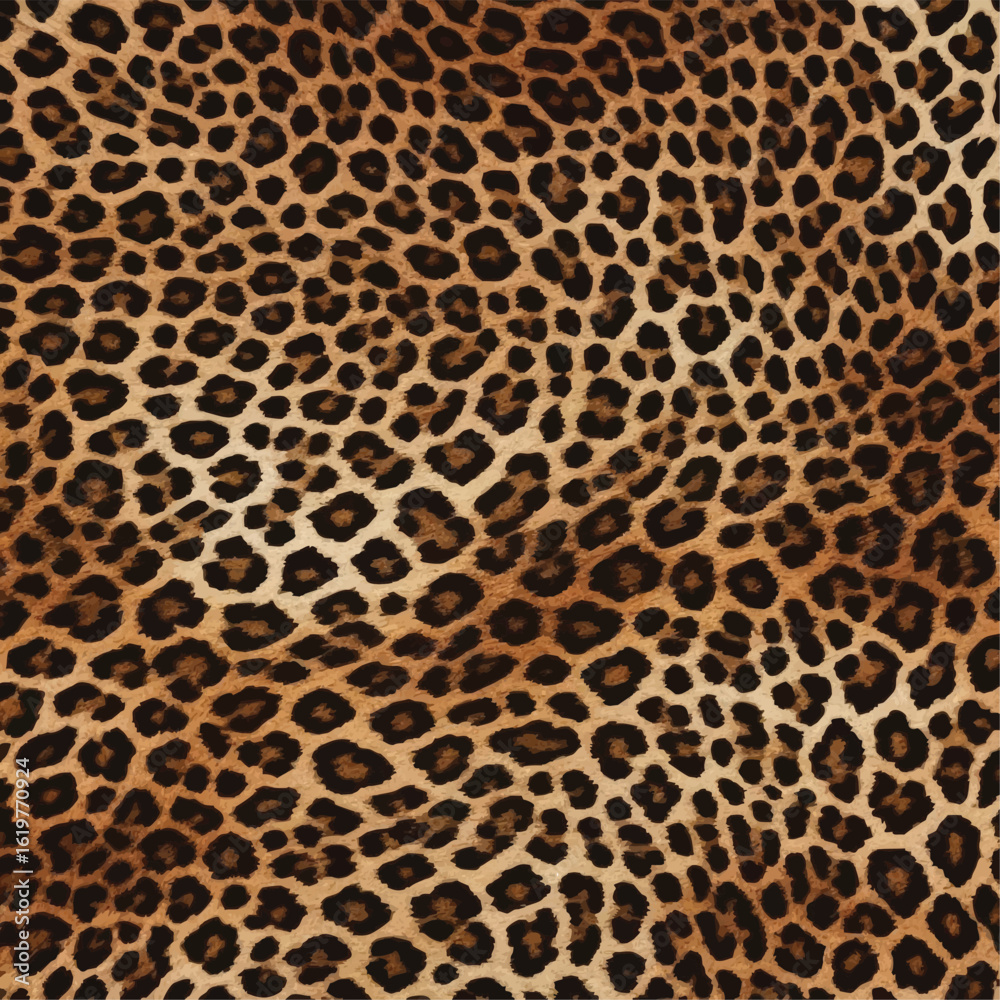 Leopard trendy pattern background. Fashionable wild animal cheetah skin ...