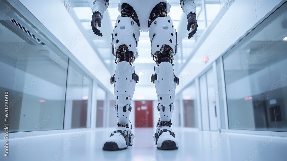 Autonomous robotic exoskeleton supporting human mobility with smart ...
