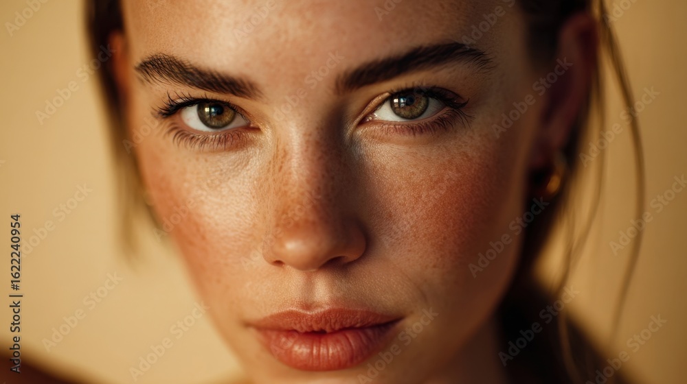 Hyper-Realistic Portrait of a Concentrated Woman: A Stunning Example of ...