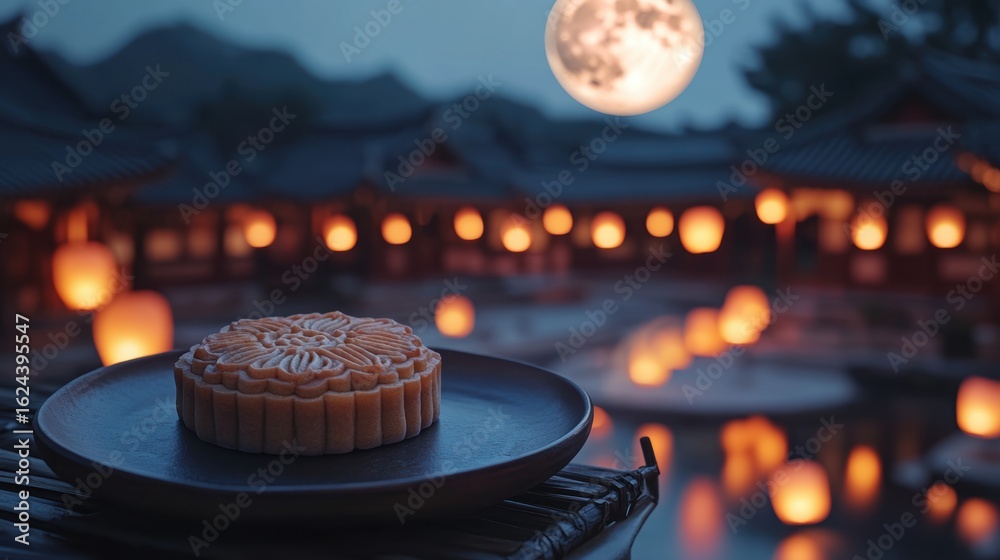 Mooncake in Mid Autumn Festival,Chuseok Day Food,Various Rice Cake ...