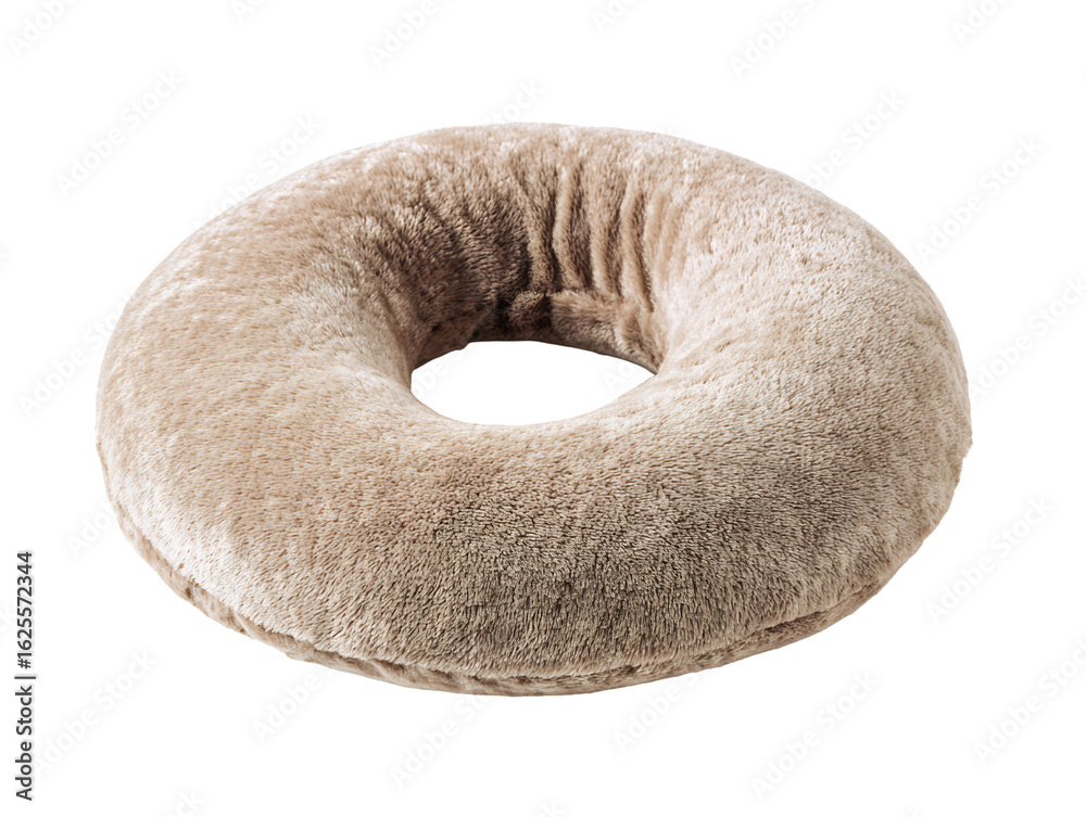 Plush donut pillow cushion hemorrhoid relief and tailbone pain soft ...