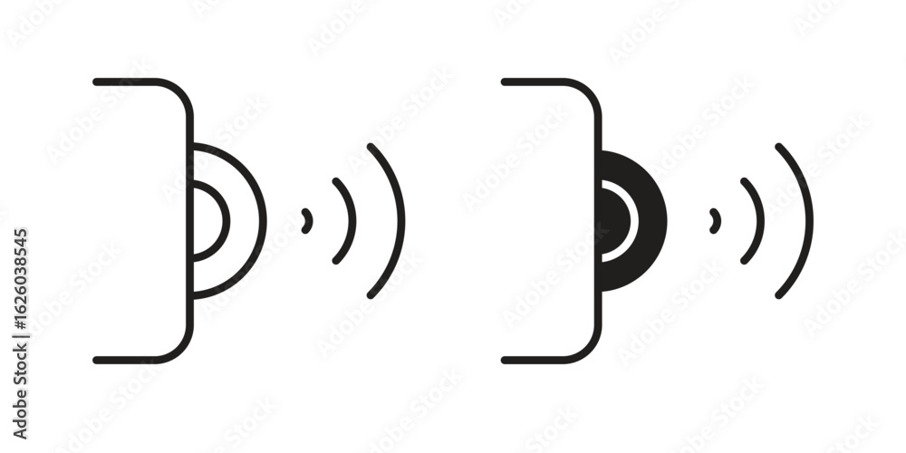 Infrared icon sign symbol and flat style for app, web and digital ...