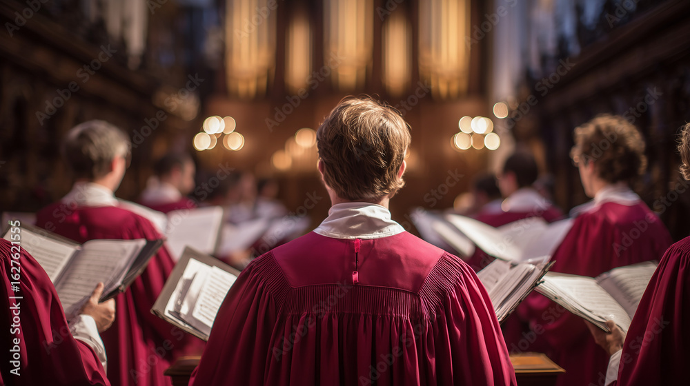 Diocesan Catholic Day, traditional Catholic choir performing hymns ...