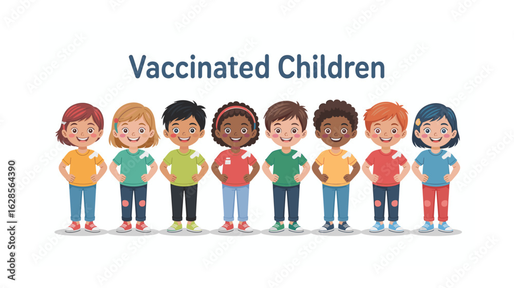 Diverse Group of Vaccinated Children: Promoting Health and Safety ...