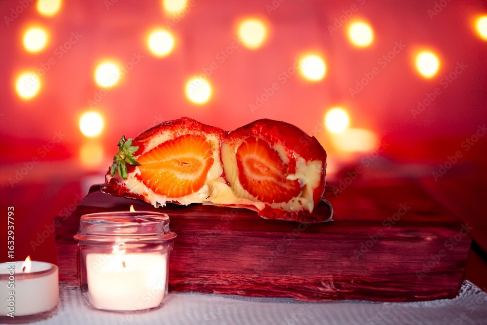 The most romantic sweet in the world, the iconic strawberry dessert ...