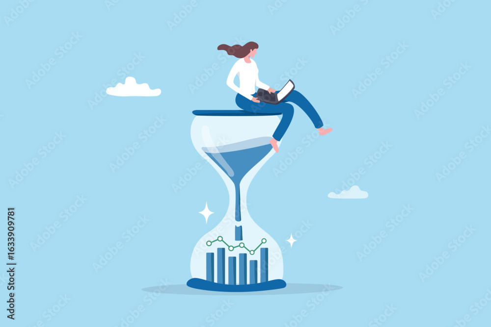 Time management, work efficiency planning, employee time clock analysis ...