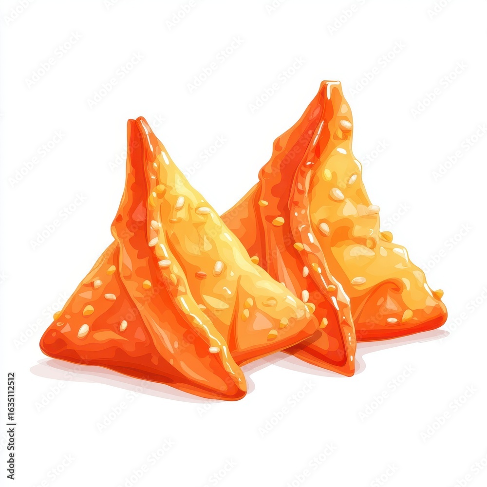 Crunchy and flavorful, this freshly fried potato samosa is a tasty ...