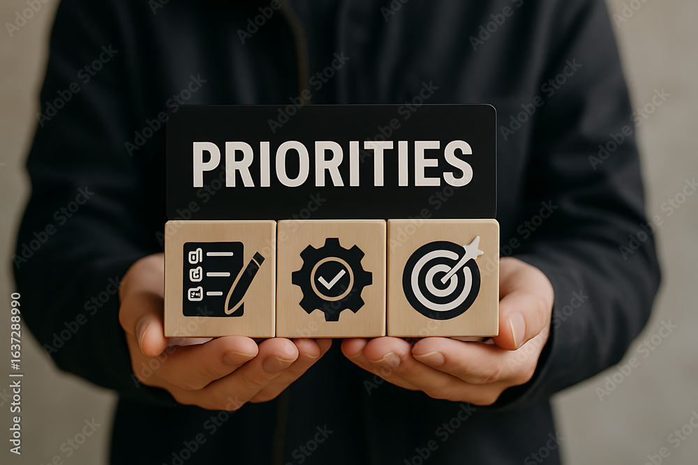 PRIORITIES. The order of priority in any activity is correct. Task ...